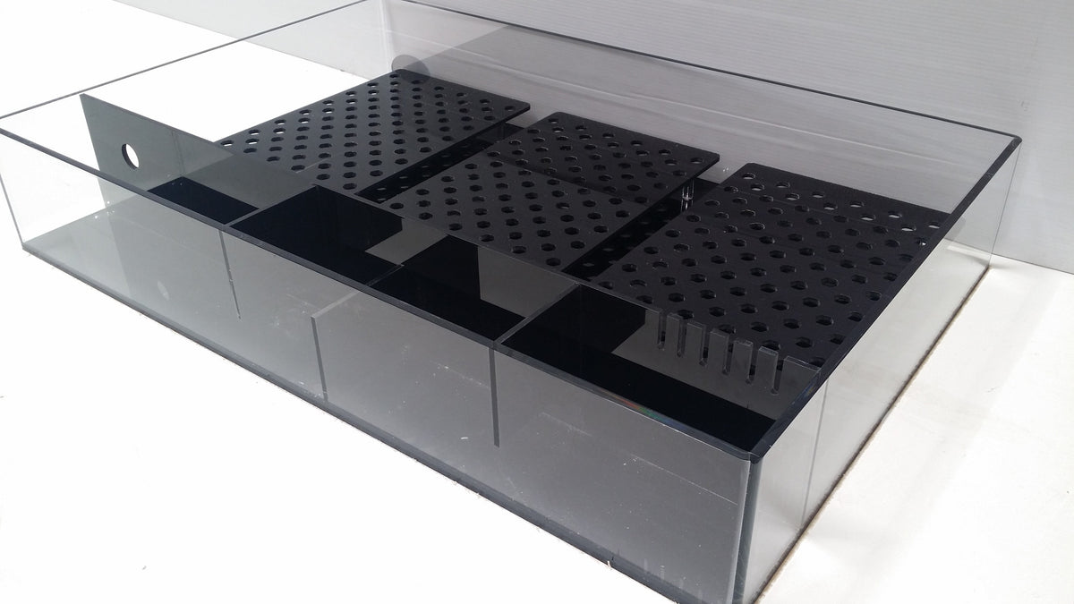 REF#: FT126 - Rimless Frag Tank w/ Coast to Coast All-In-One Section ...