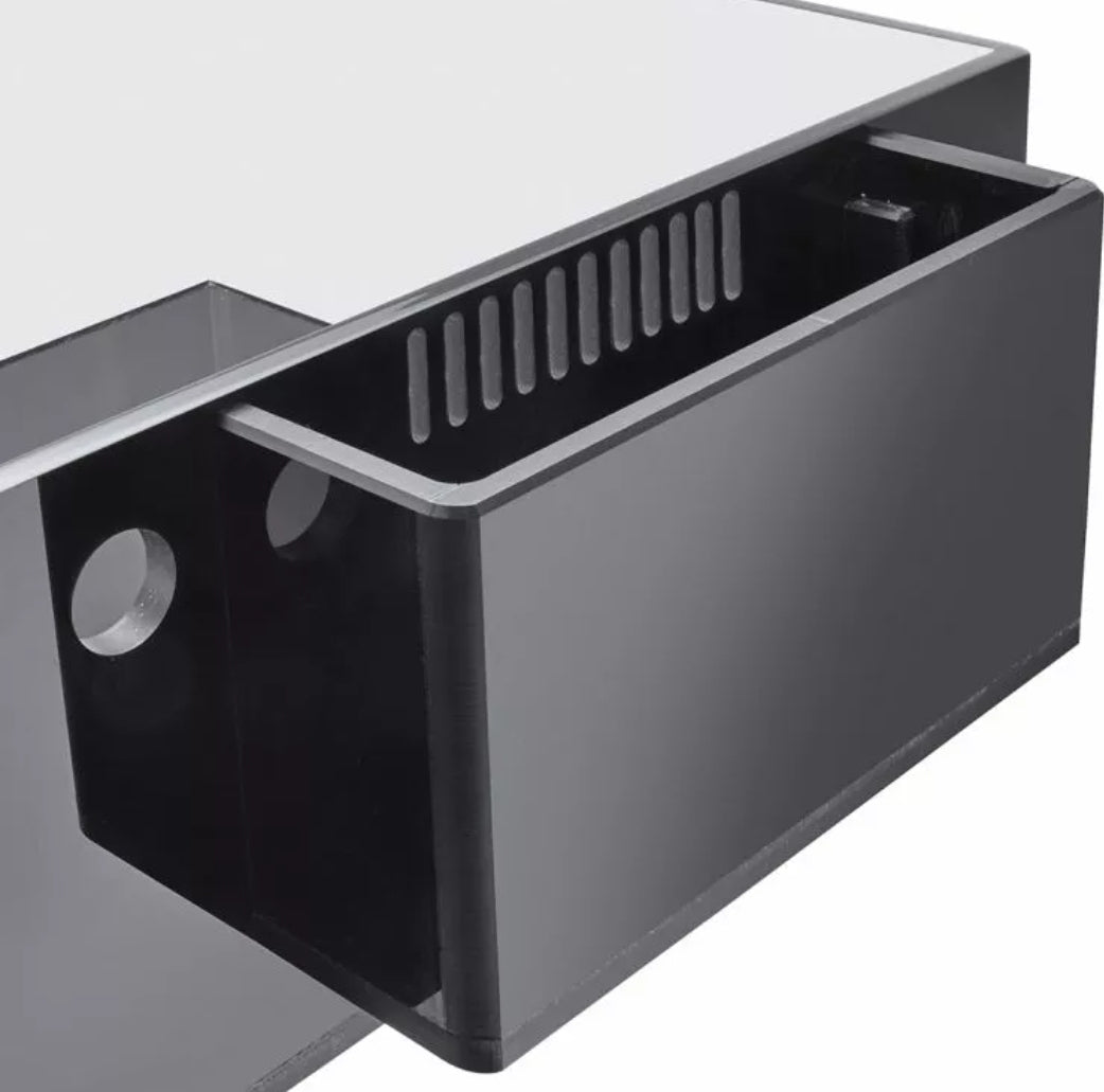 Ref#188 - 18x18x8 Rimless Frag tank with external overflow – Advanced ...